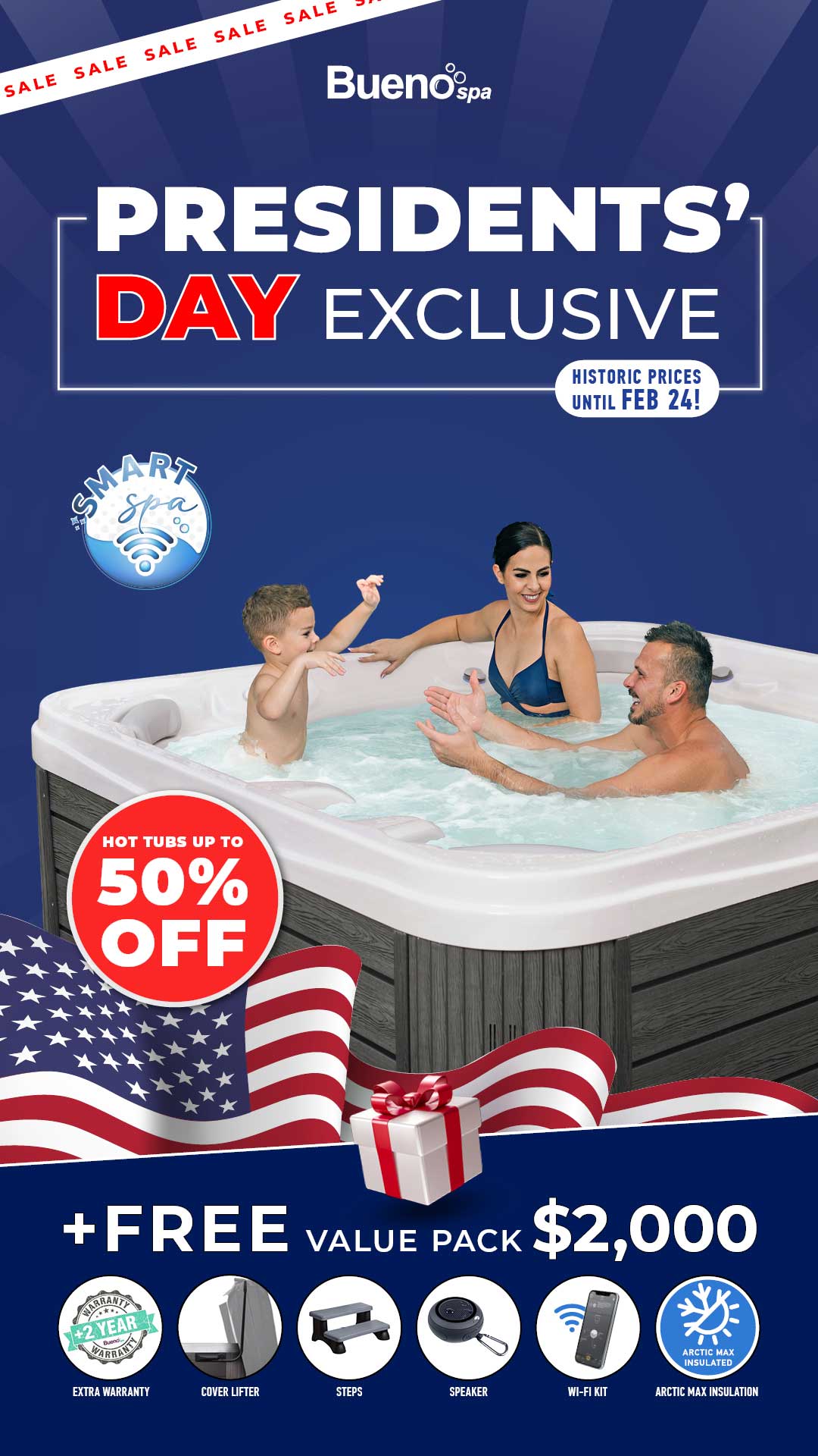 Buenospa Hot Tubs - Outdoor & Portable Spas | USA
